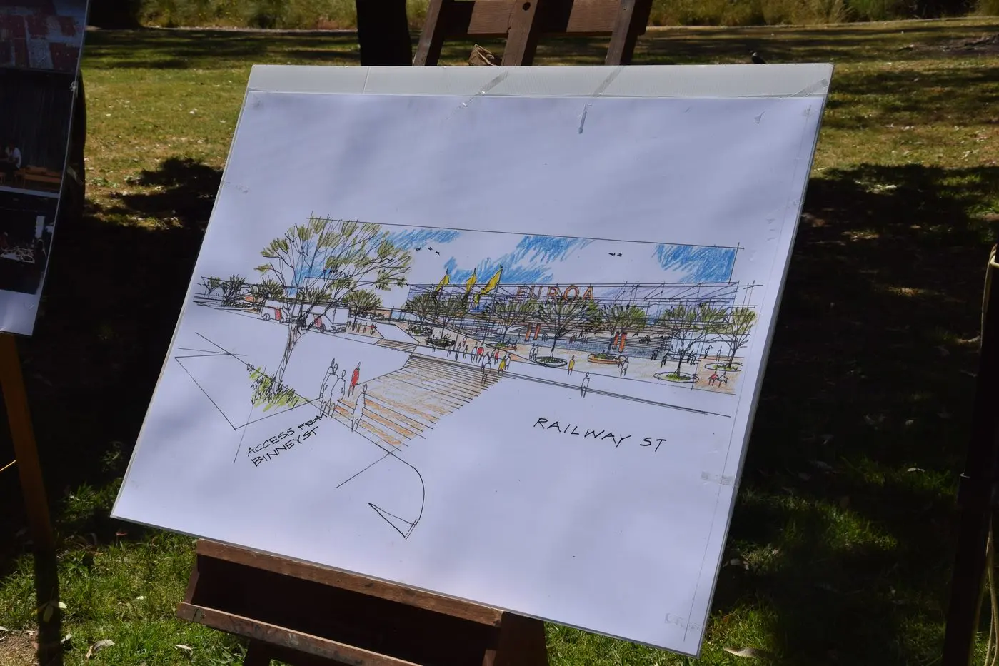 Euroa reacts to ARTC's railway station precinct design
