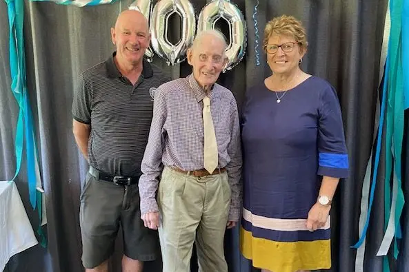 Congratulations Arthur Frost on 100 years