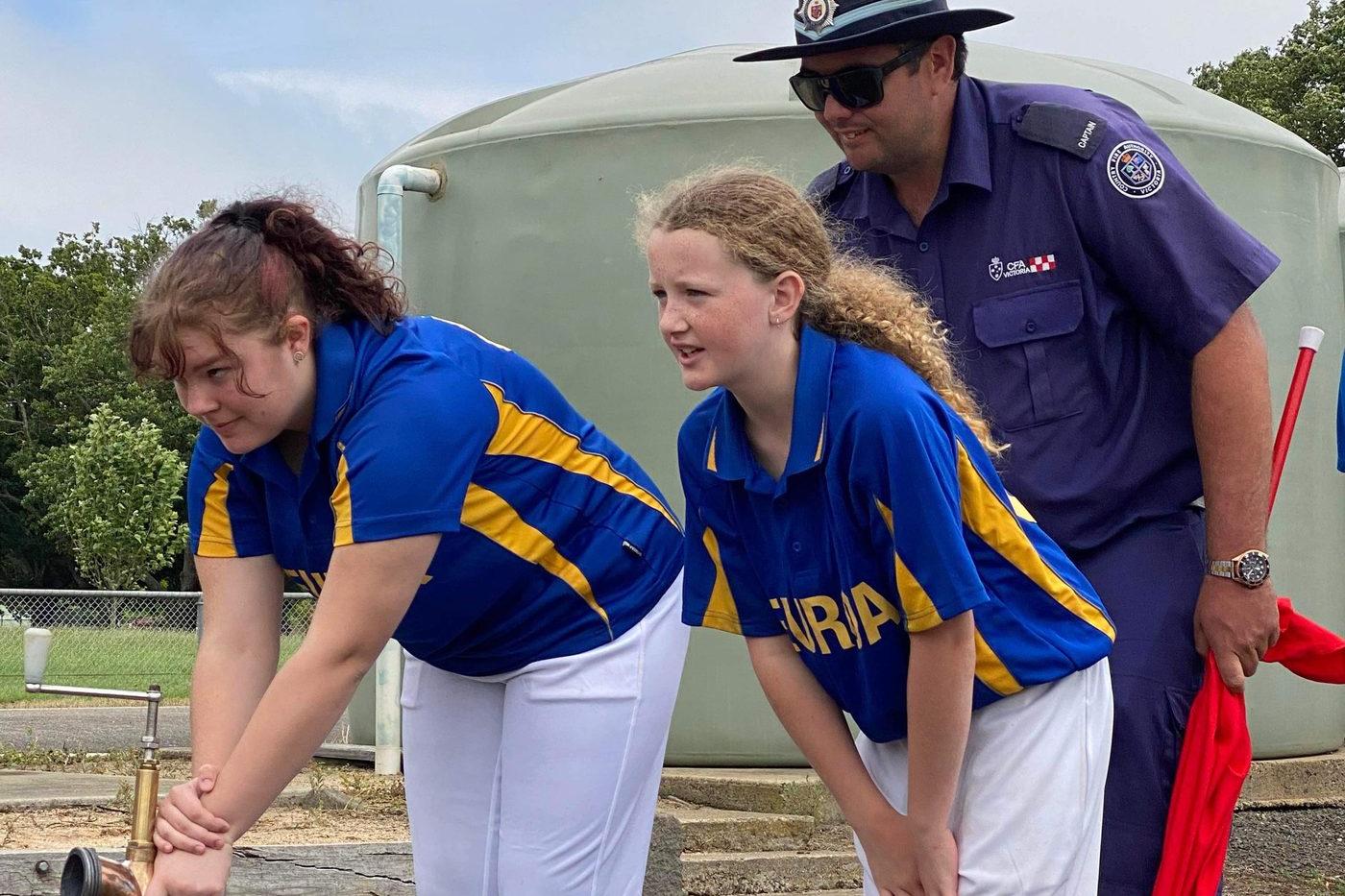 Euroa Junior CFA kicks off season with impressive demonstration