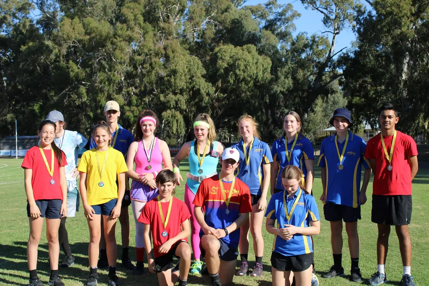 Exceptional performances at school athletics event