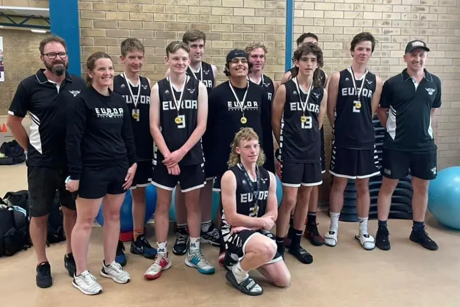 Euroa Representative Basketball team win at Wodonga